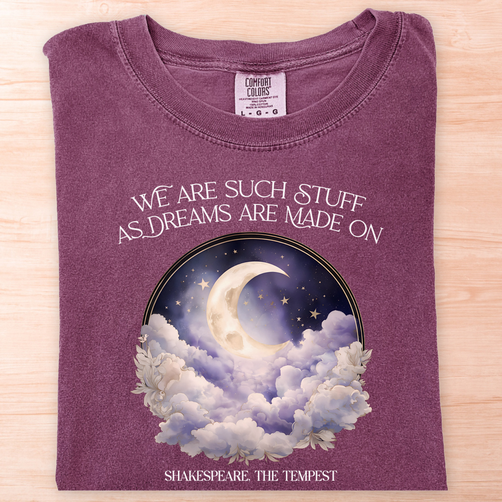 Shakespeare Dreams Made On Tempest T-Shirt – Fables and Foxes
