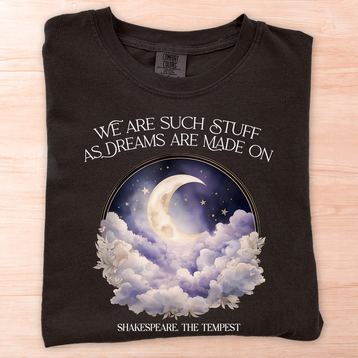 Shakespeare Dreams Made On Tempest T-Shirt – Fables and Foxes