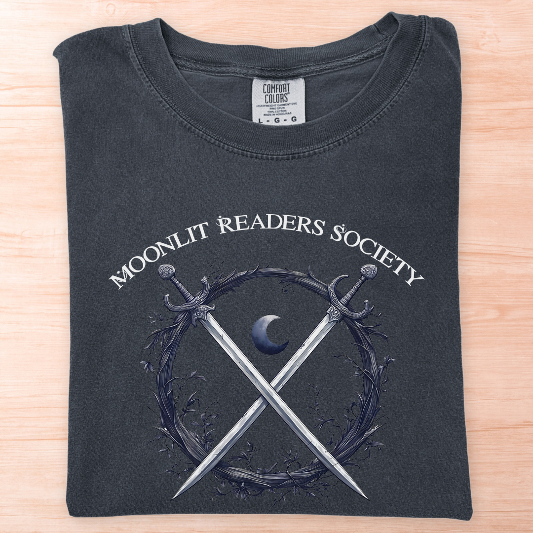 Moonlit Readers Society Crest T-Shirt – Fables and Foxes